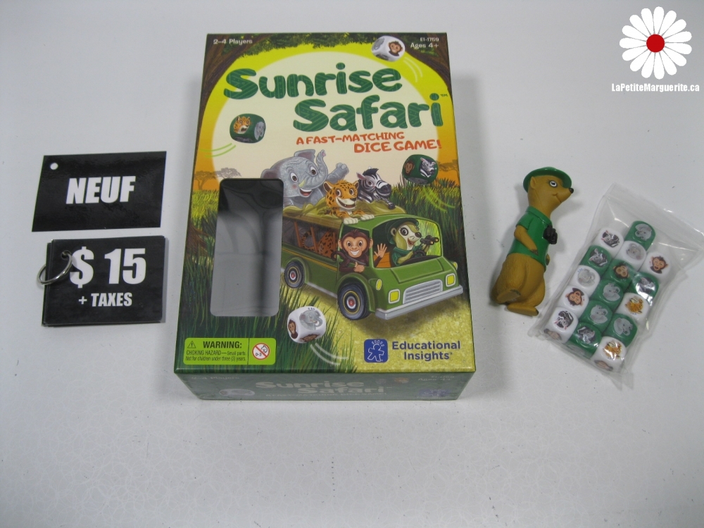 Jeu Sunrice Safari - La Petite Marguerite