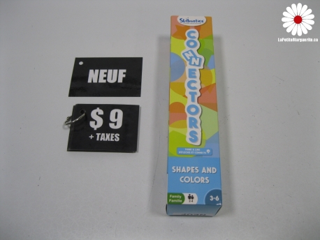 Jeu Connectors -Shapes and colors - La Petite Marguerite